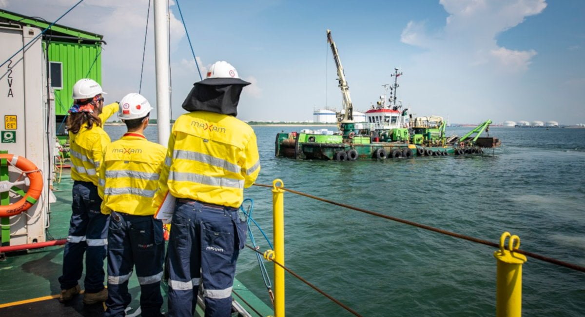 MAXAM successfully completes blasting operation for Singapore Port ...