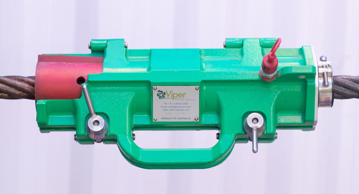 Cleaning and lubrication of wire ropes can reduce plant downtime ...